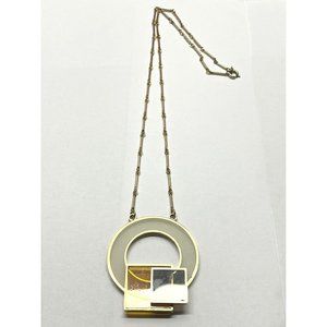 Vintage | Jewelry | Vintage Mcm Mod Lucite Pendant Necklace | Poshmark